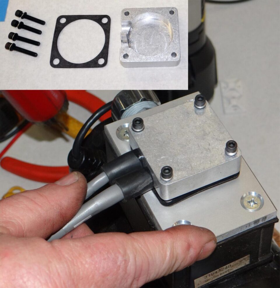 Centroid Servo Motor Cable "Direct Wire" Seal And Strain Relief Cap