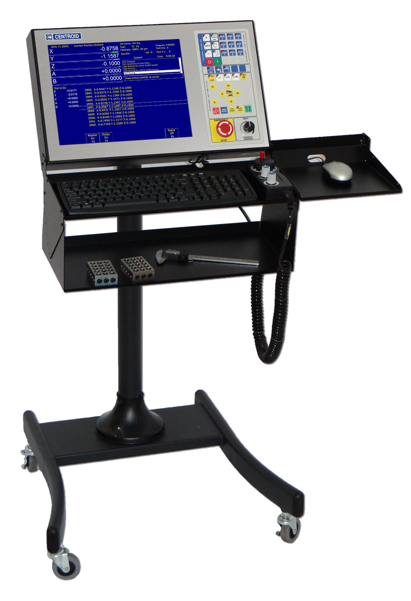 Operator Console Floor Stand