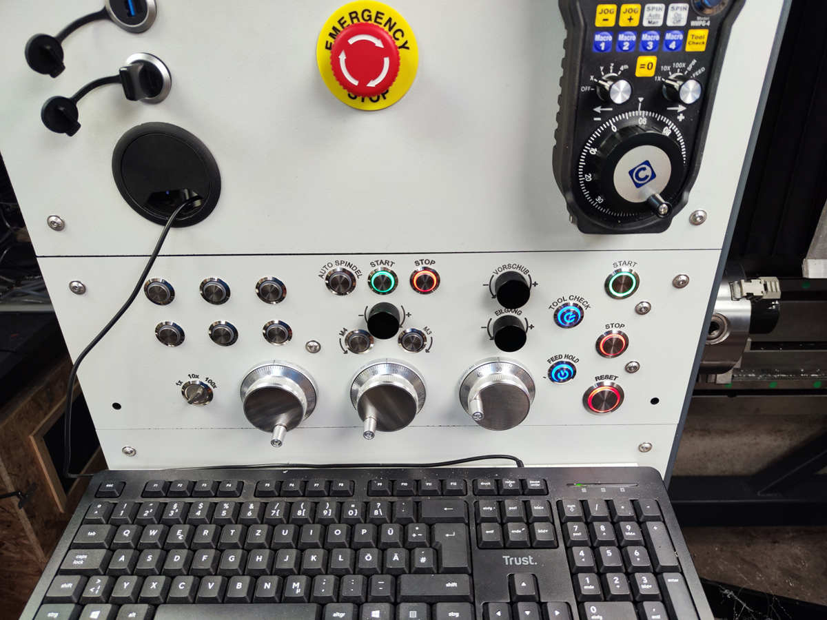 "USB-BOB" CNC Operator Control Panel Interface Kit